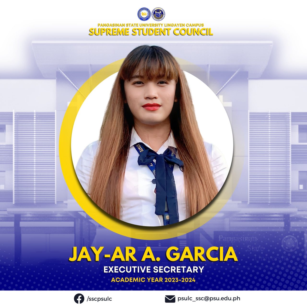 Student Supreme Council | Pangasinan State University Lingayen Campus