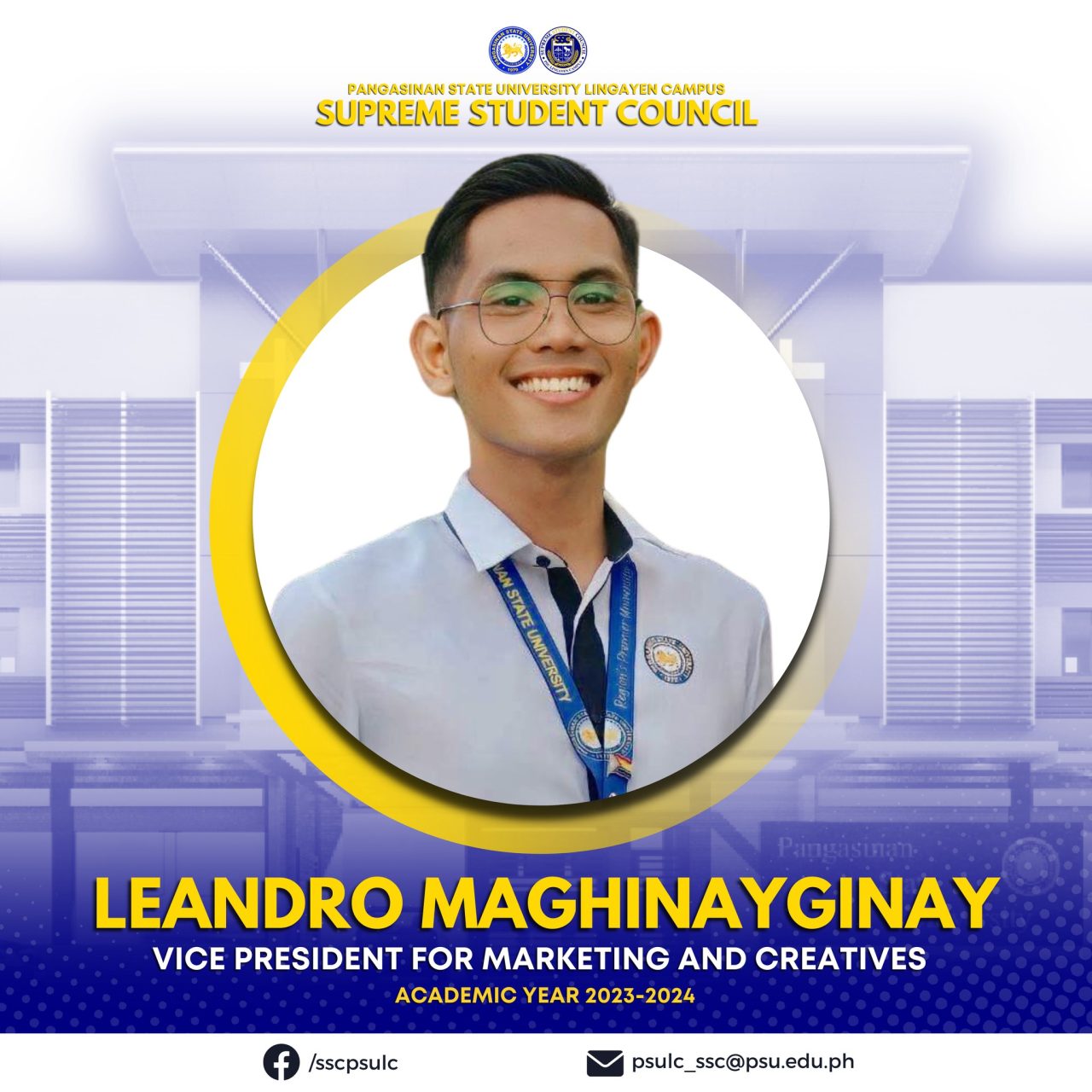 Student Supreme Council | Pangasinan State University Lingayen Campus